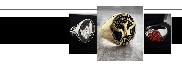 Logo & Symbol Signet Rings – LM Customs